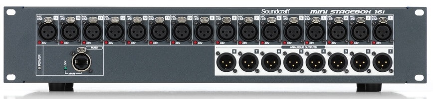 Soundcraft stagebox mini 16i - Gaaf Events