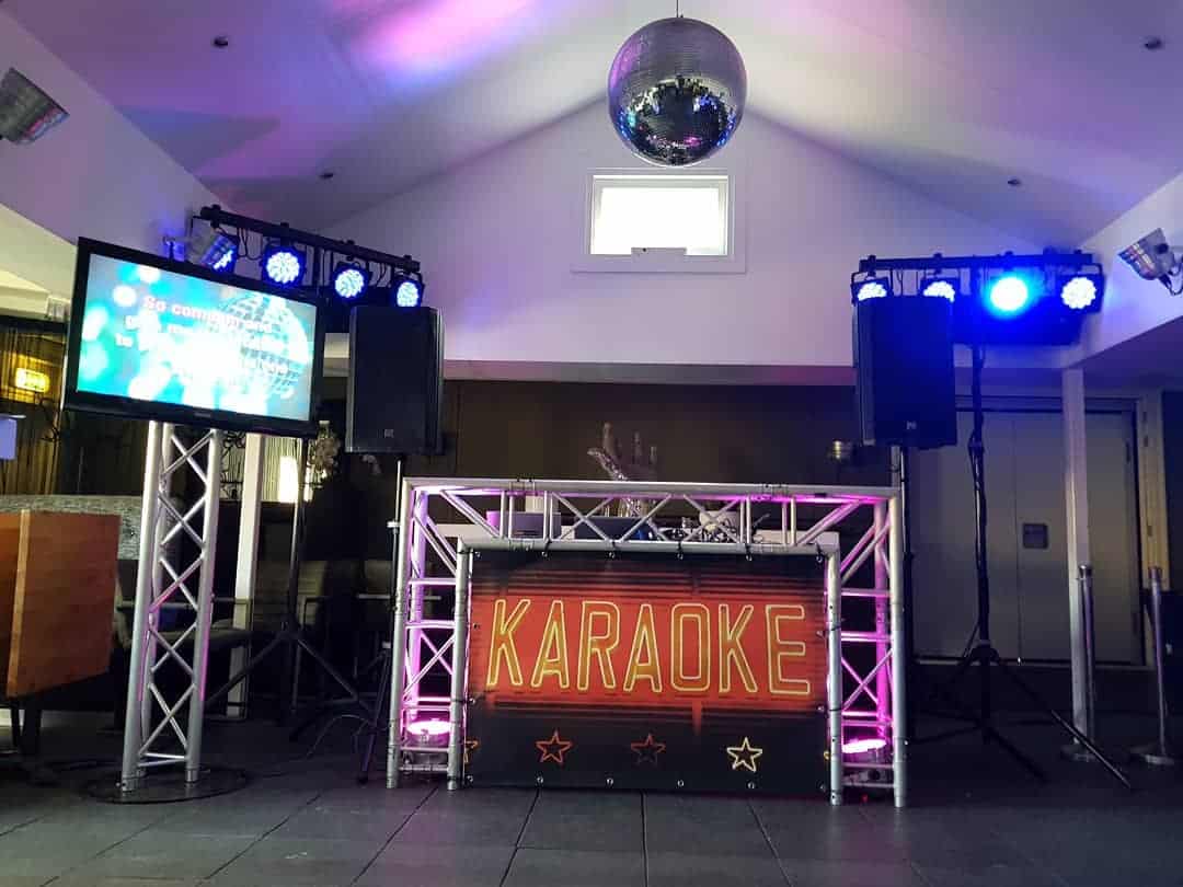 Truss DJ booth 200 cm breed - Gaaf Events