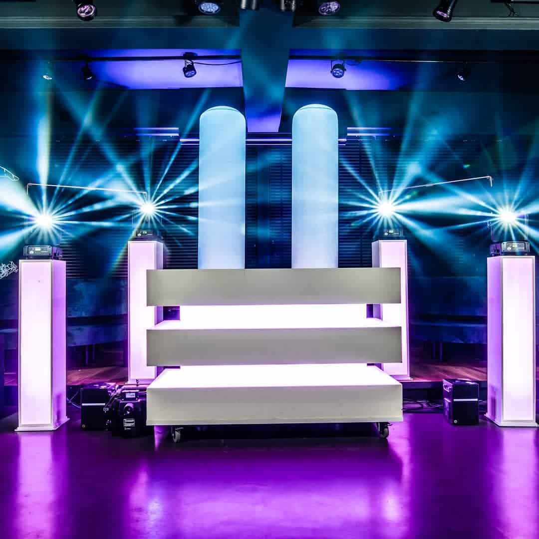 DJ Booth LED Deluxe - Gaaf Events