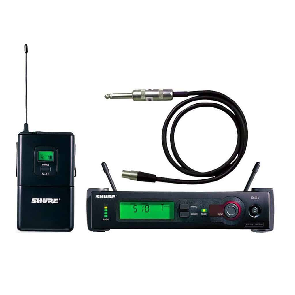 Shure SLX draadloze ontvanger + bodypack + headset - Gaaf Events